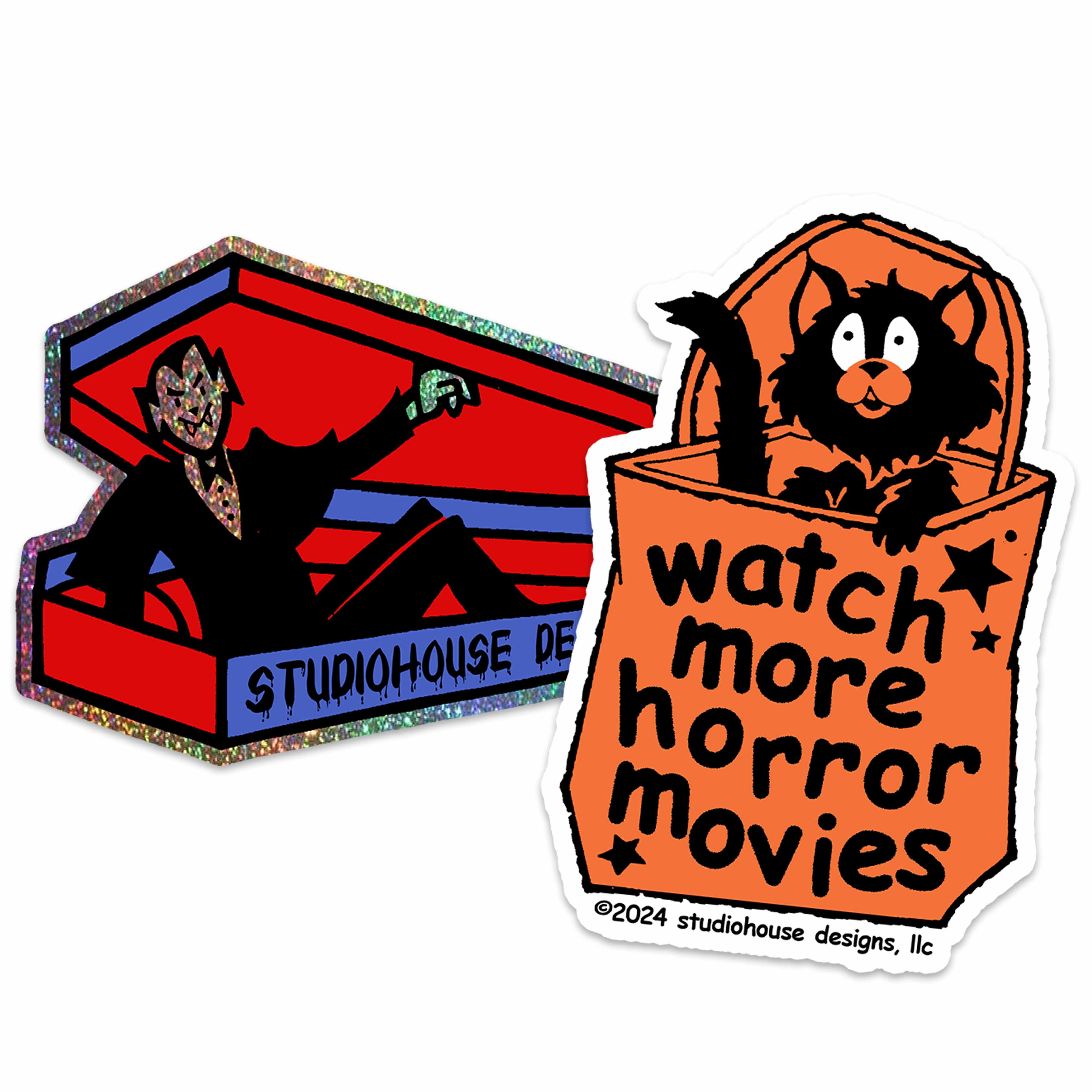 SPOOKY STICKERS – Studiohouse Designs