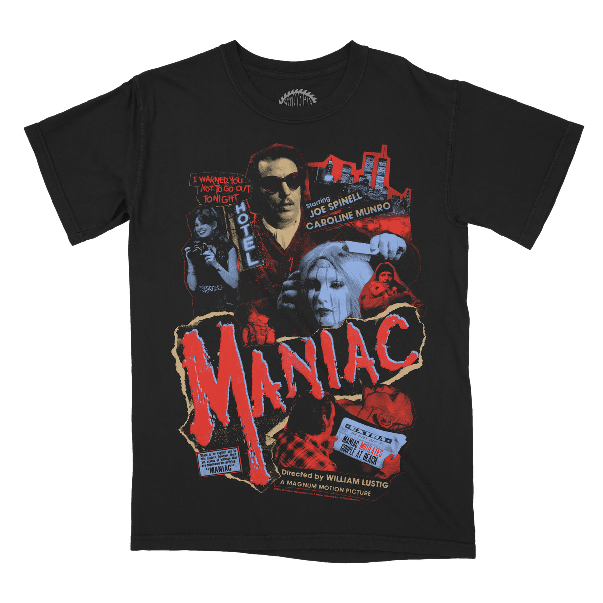 MANIAC FLYER TEE – Studiohouse Designs