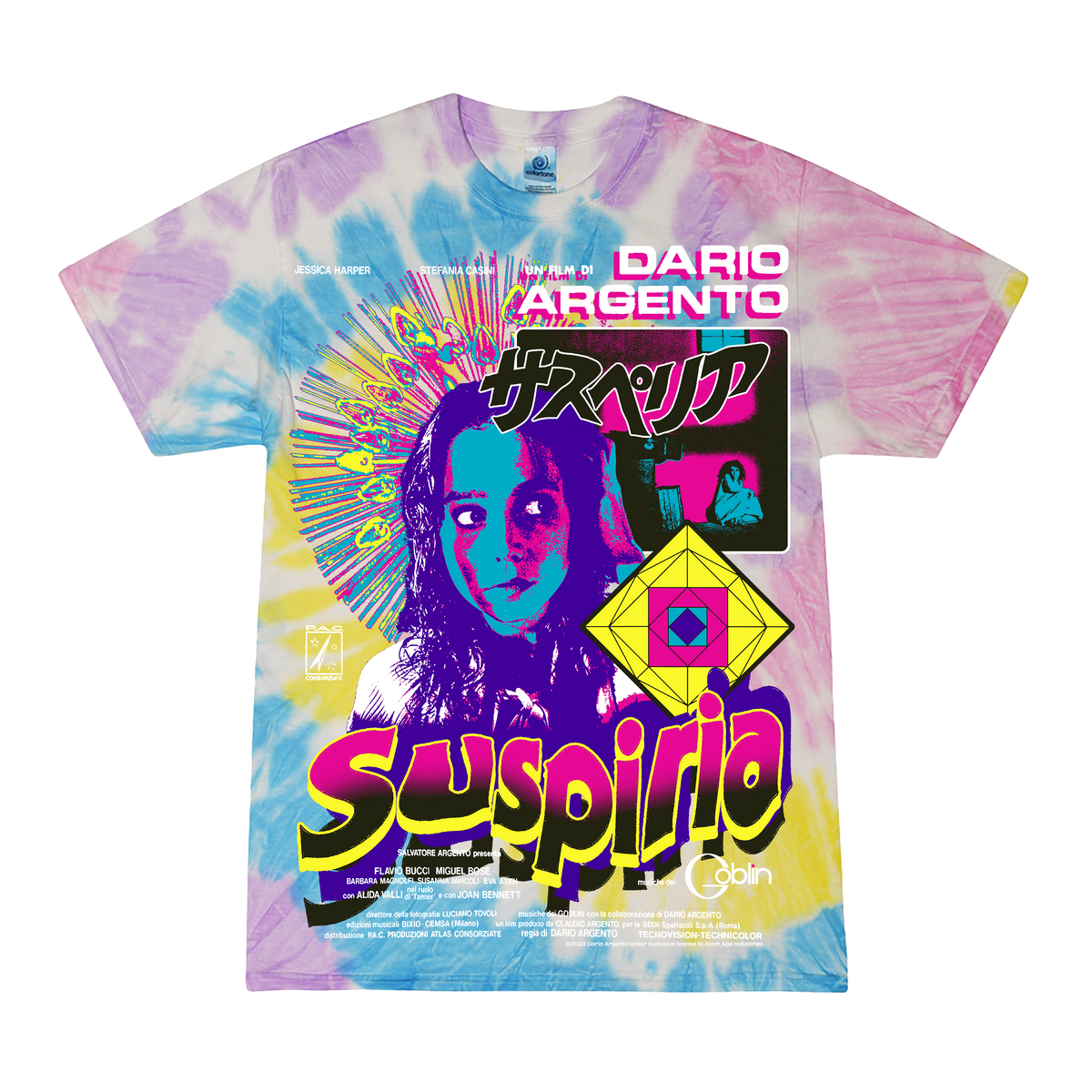 SUSPIRIA PEACOCK TIEDYES (COLOR OPTIONS AVAILABLE!) – Studiohouse Designs